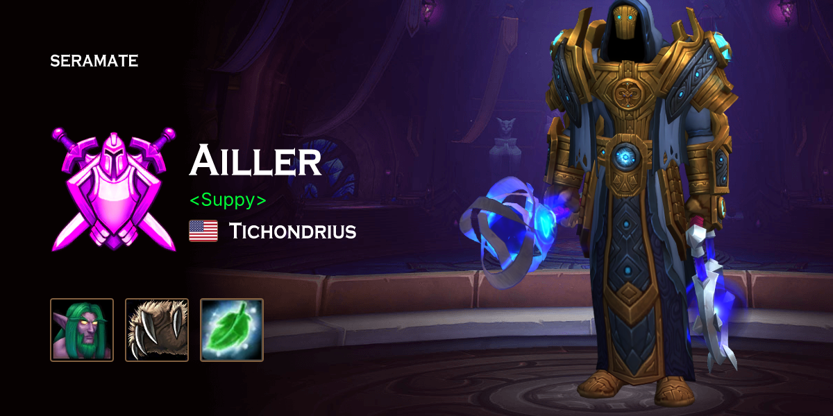 Ailler @ Tichondrius (US) · Seramate · WoW PvP Leaderboards, Arena ...