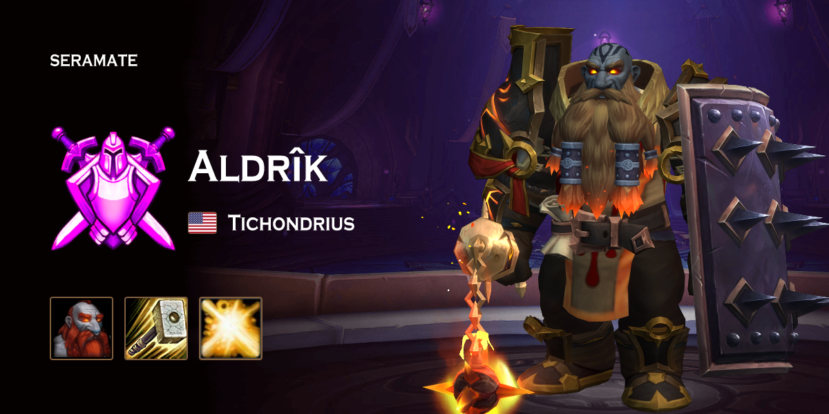 Aldrîk @ Tichondrius (US) · Seramate · WoW PvP Leaderboards, Arena ...