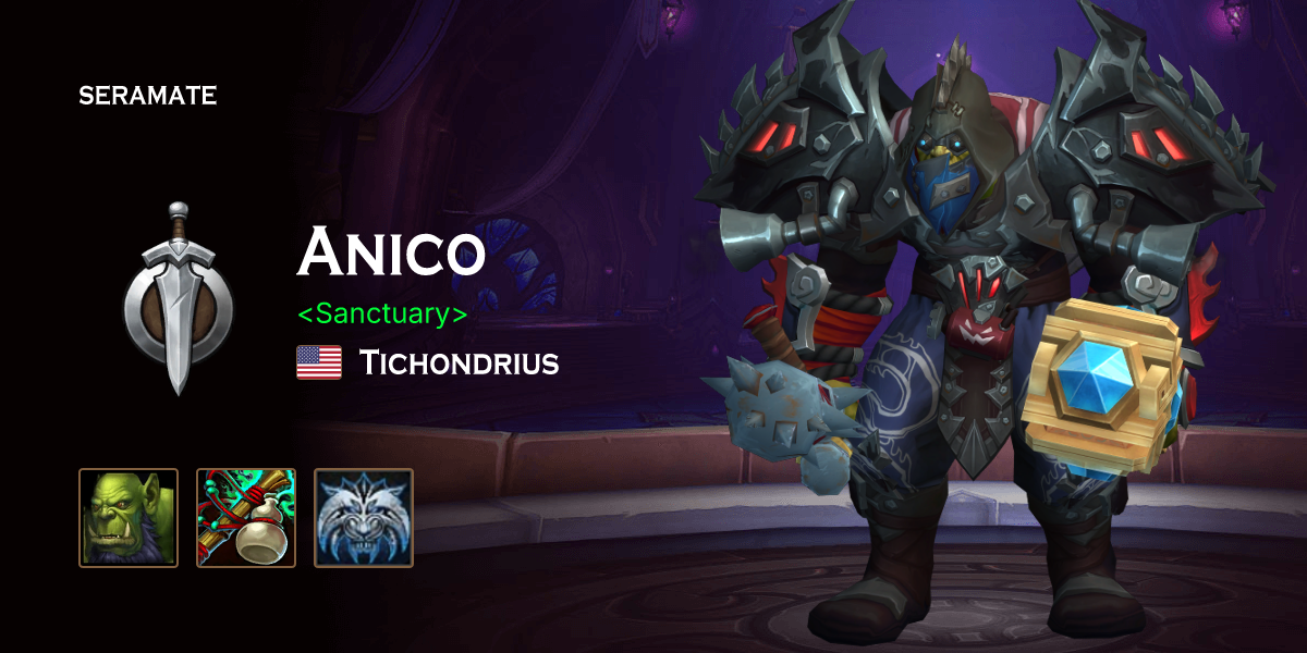Anico @ Tichondrius (US) · Seramate · WoW PvP Leaderboards, Arena ...