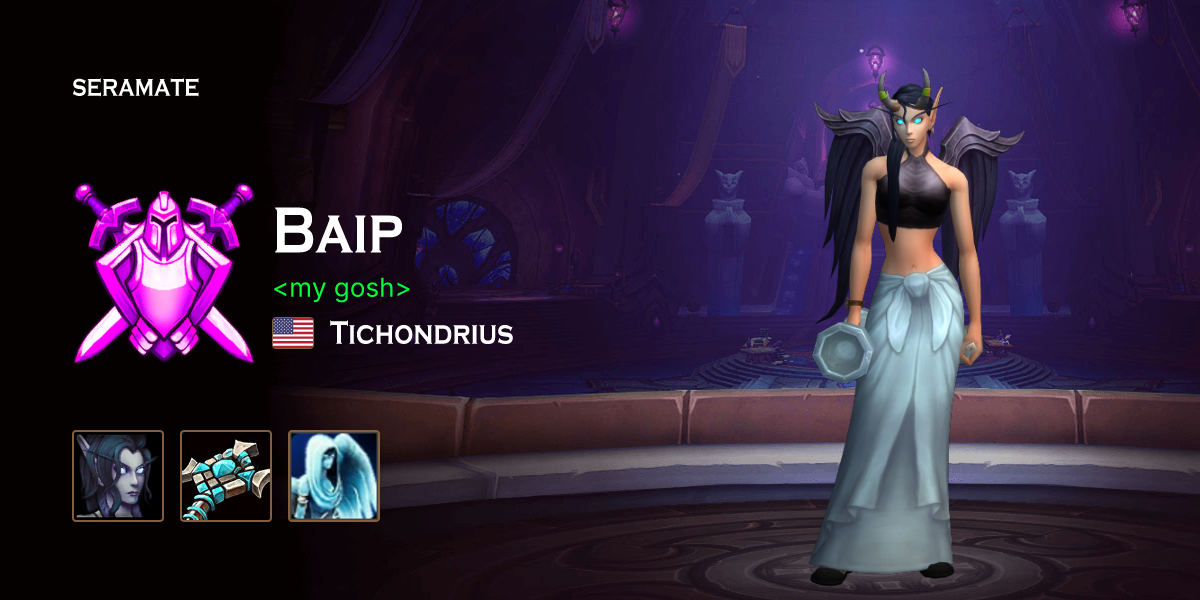 Baip @ Tichondrius (US) · Seramate · WoW PvP Leaderboards, Arena ...