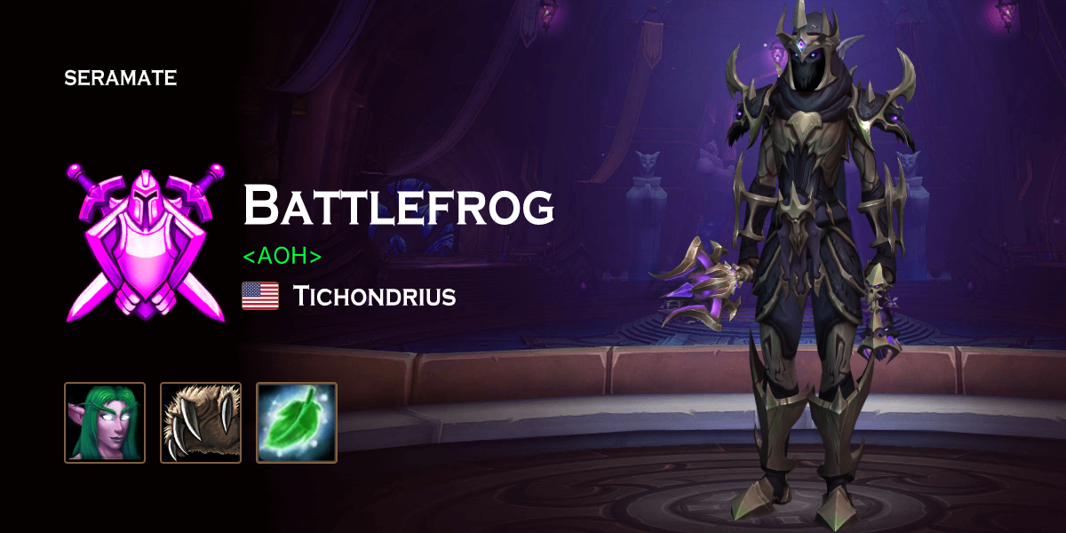 Battlefrog @ Tichondrius (US) · Seramate · WoW PvP Leaderboards, Arena ...