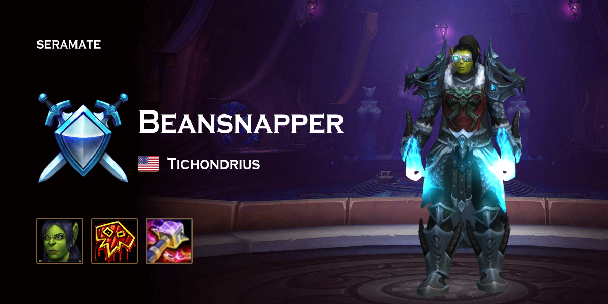Beansnapper @ Tichondrius (US) · Seramate · WoW PvP Leaderboards, Arena ...