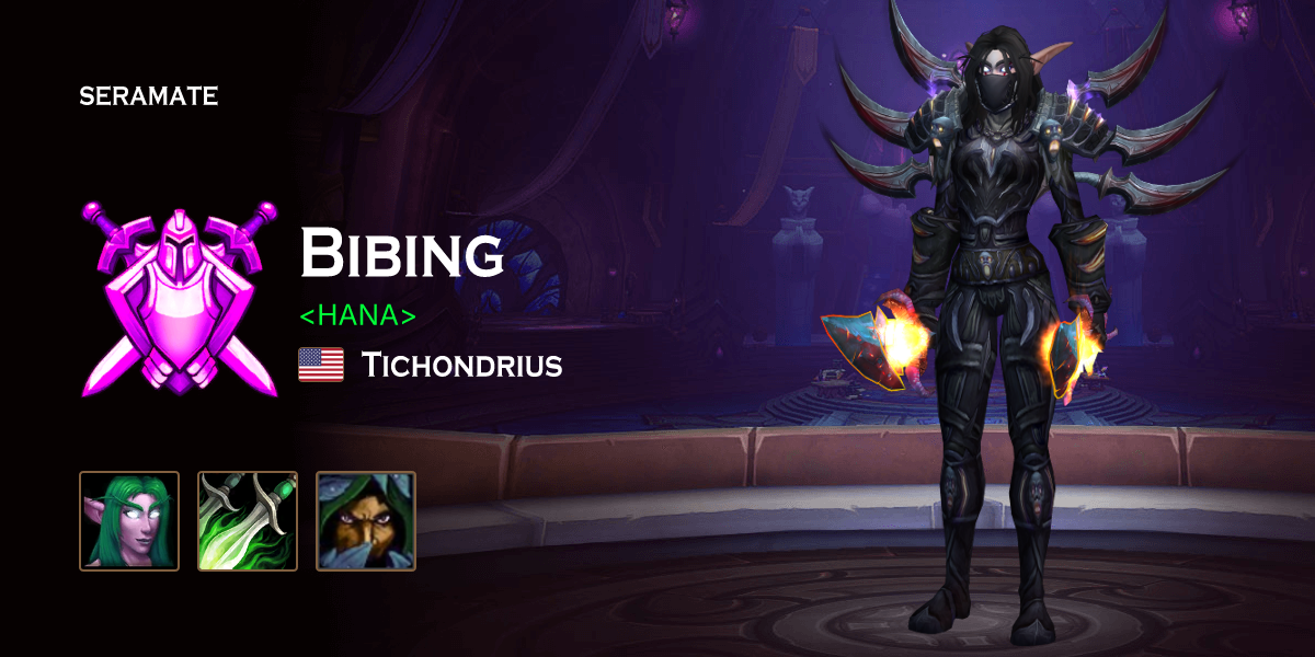 Bibing @ Tichondrius (US) · Seramate · WoW PvP Leaderboards, Arena ...