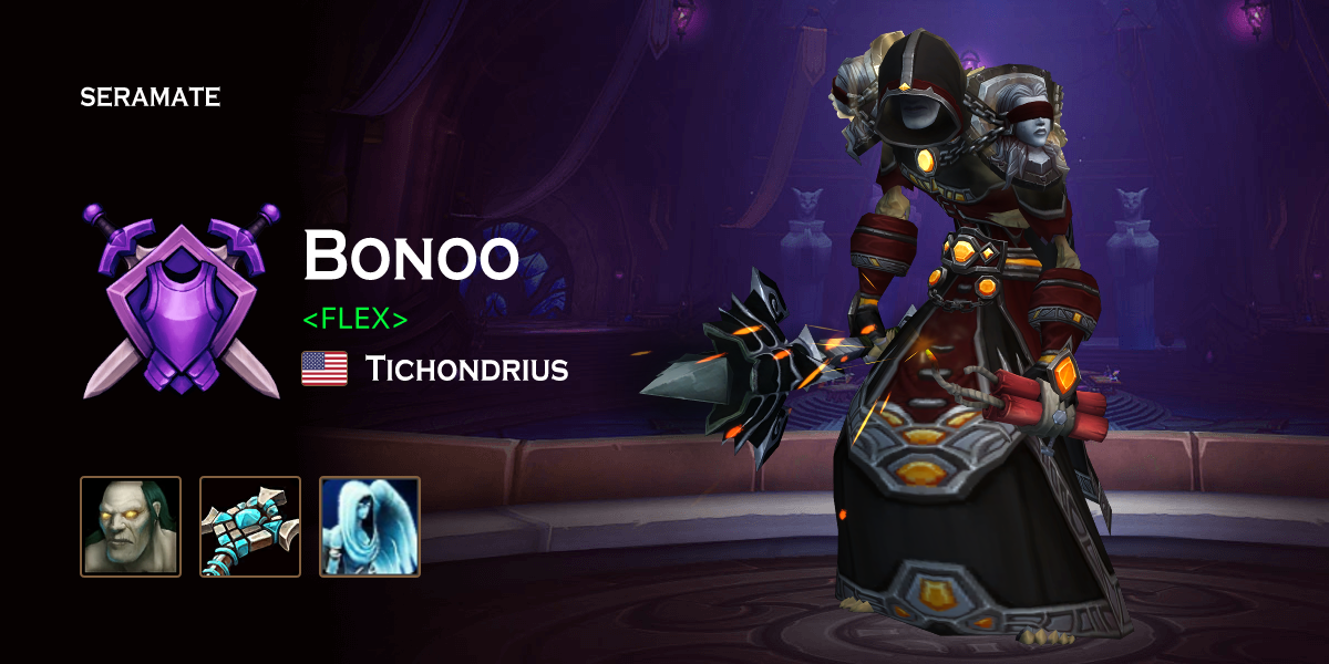 Bonoo @ Tichondrius (US) · Seramate · WoW PvP Leaderboards, Arena ...
