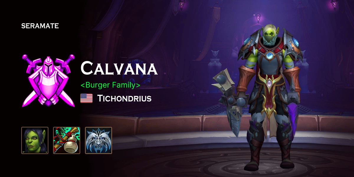 Calvana @ Tichondrius (US) · Seramate · WoW PvP Leaderboards, Arena ...