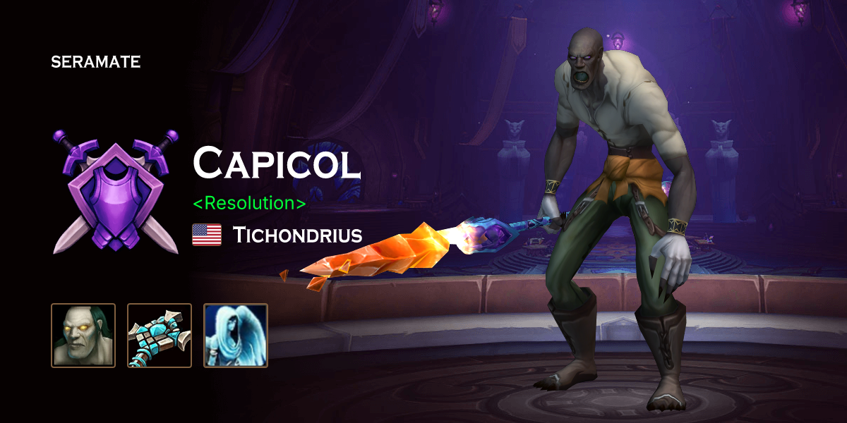 Capicol @ Tichondrius (US) · Seramate · WoW PvP Leaderboards, Arena ...