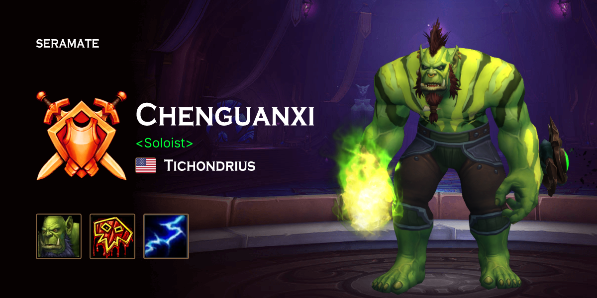 Chenguanxi @ Tichondrius (US) · Seramate · WoW PvP Leaderboards, Arena ...