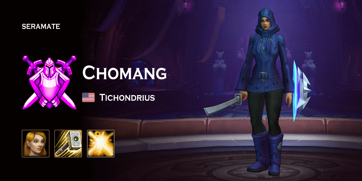 Chomang @ Tichondrius (US) · Seramate · WoW PvP Leaderboards, Arena ...
