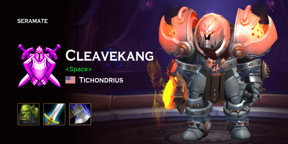 Cleavekang @ Tichondrius (US) · Seramate · WoW PvP Leaderboards, Arena ...