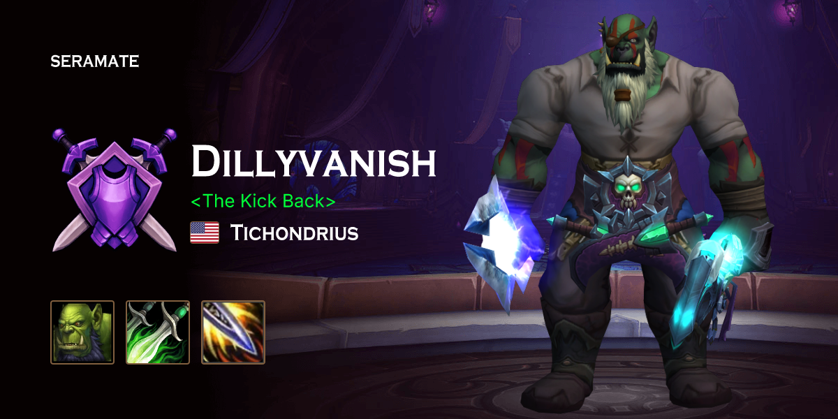 Dillyvanish @ Tichondrius (US) · Seramate · WoW PvP Leaderboards, Arena ...