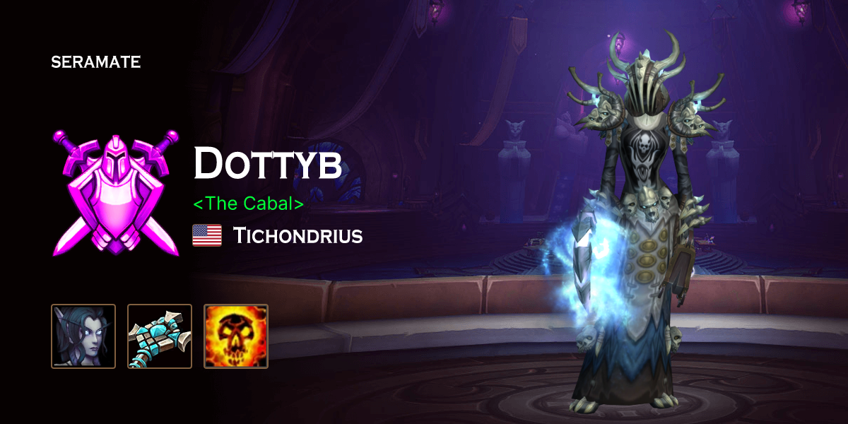 Dottyb @ Tichondrius (US) · Seramate · WoW PvP Leaderboards, Arena ...