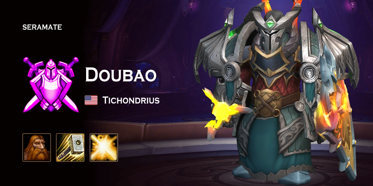 Doubao @ Tichondrius (US) · Seramate · WoW PvP Leaderboards, Arena ...