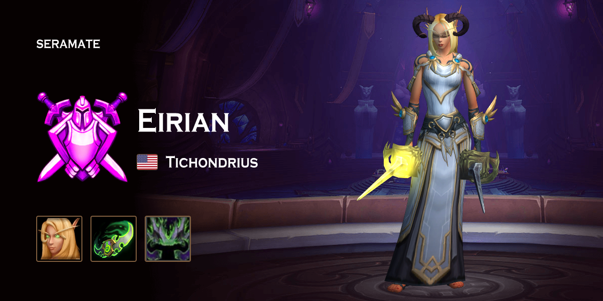 Eirian @ Tichondrius (US) · Seramate · WoW PvP Leaderboards, Arena Activity, Character Profiles ...