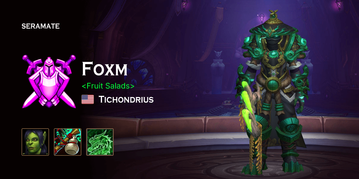 Foxm @ Tichondrius (US) · Seramate · WoW PvP Leaderboards, Arena ...