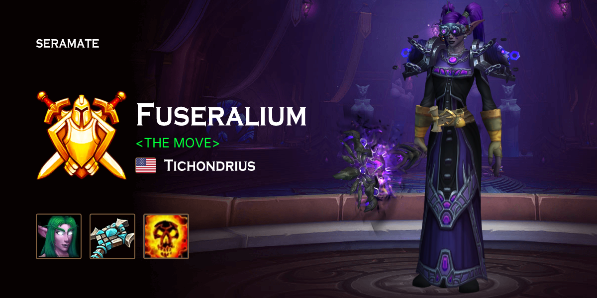 Fuseralium @ Tichondrius (US) · Seramate · WoW PvP Leaderboards, Arena ...