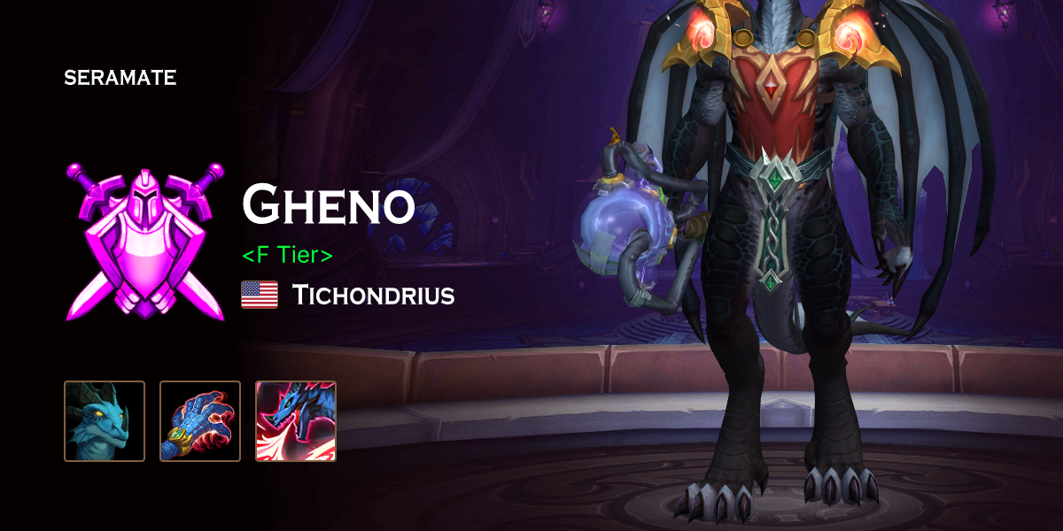 Gheno @ Tichondrius (US) · Seramate · WoW PvP Leaderboards, Arena ...
