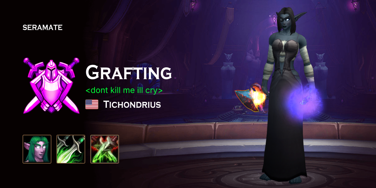 Grafting @ Tichondrius (US) · Seramate · WoW PvP Leaderboards, Arena ...