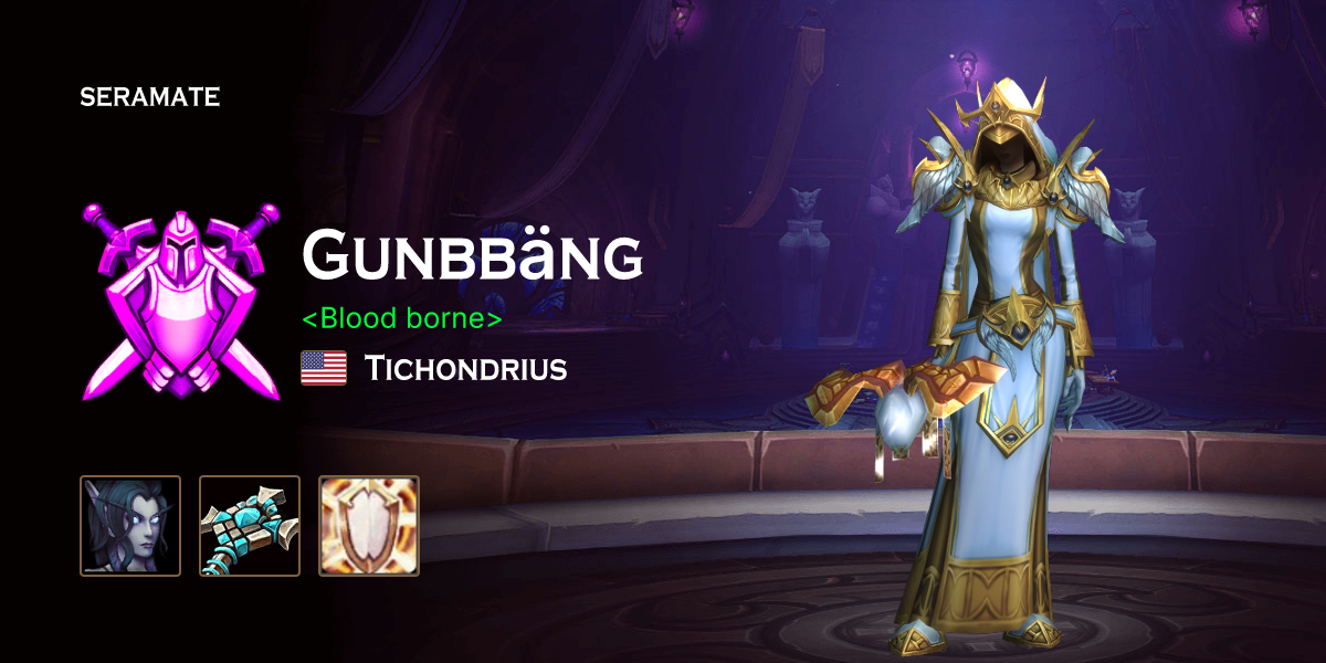 Gunbbäng @ Tichondrius (US) · Seramate · WoW PvP Leaderboards, Arena ...