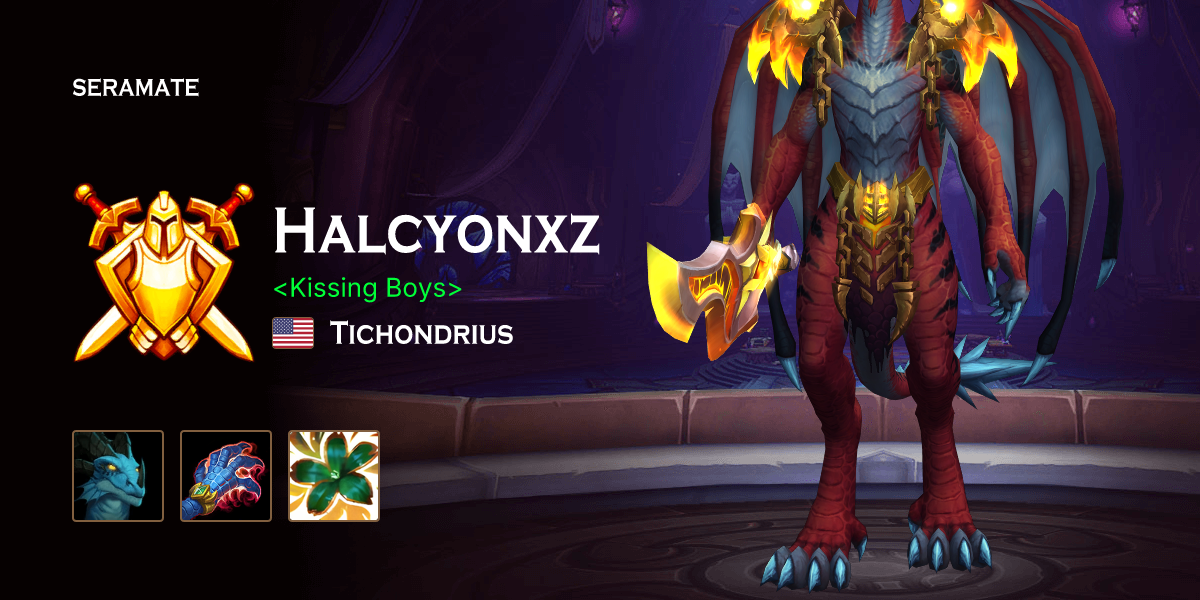 Halcyonxz @ Tichondrius (US) · Seramate · WoW PvP Leaderboards, Arena ...