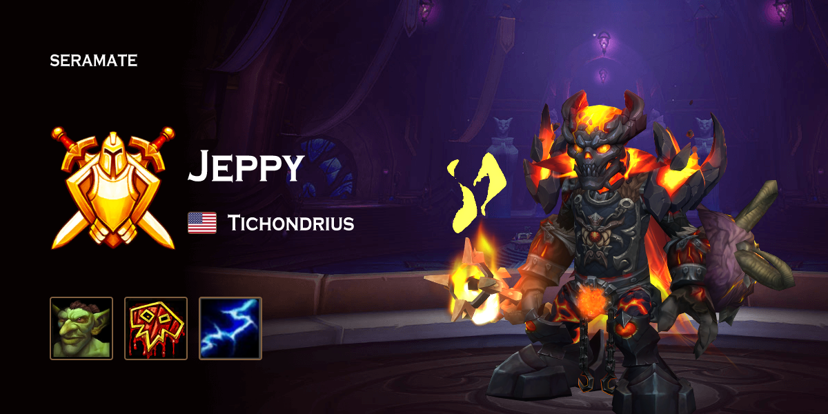 Jeppy @ Tichondrius (US) · Seramate · WoW PvP Leaderboards, Arena ...