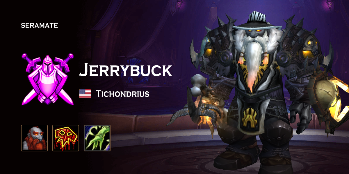 Jerrybuck @ Tichondrius (US) · Seramate · WoW PvP Leaderboards, Arena ...