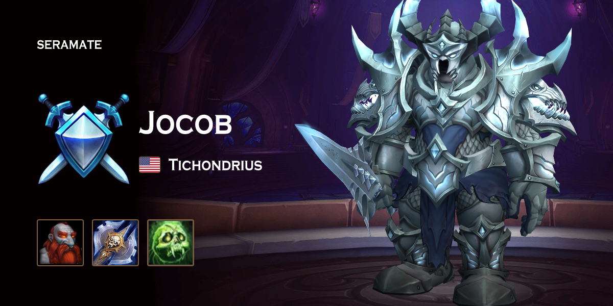 Jocob @ Tichondrius (US) · Seramate · WoW PvP Leaderboards, Arena ...