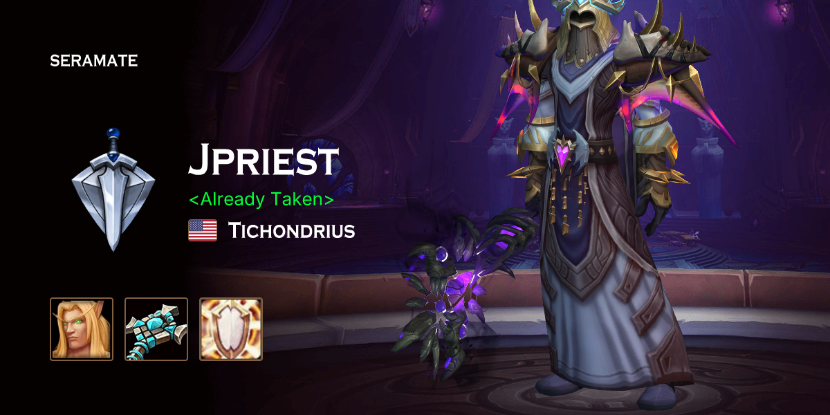 Jpriest @ Tichondrius (US) · Seramate · WoW PvP Leaderboards, Arena ...