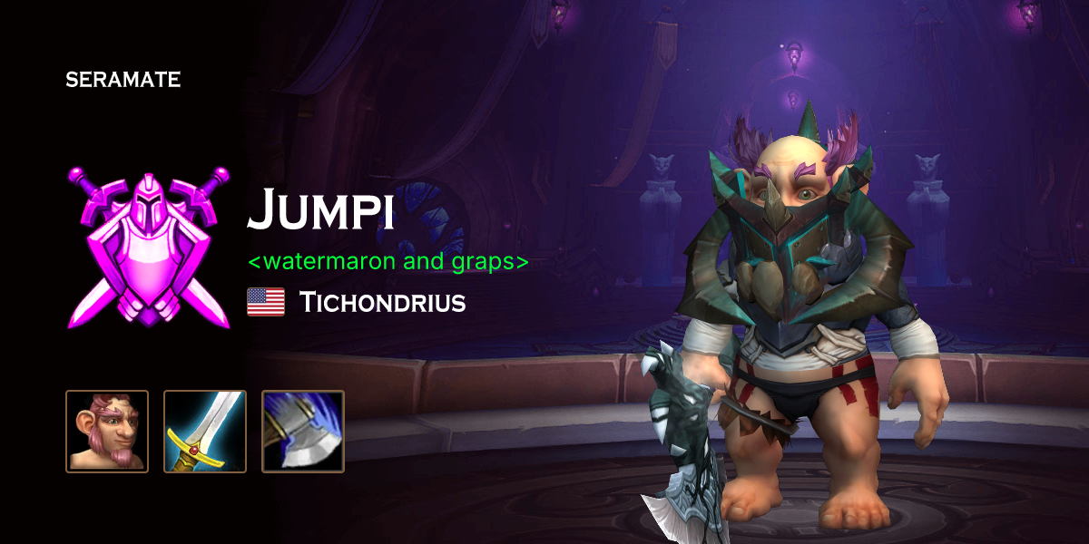 Jumpi @ Tichondrius (US) · Seramate · WoW PvP Leaderboards, Arena ...