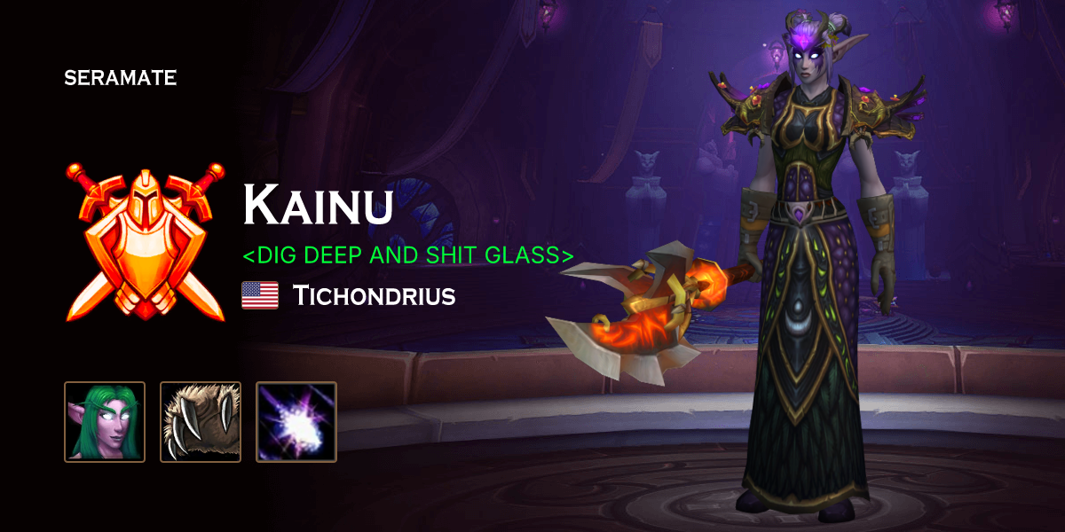 Kainu @ Tichondrius (US) · Seramate · WoW PvP Leaderboards, Arena ...