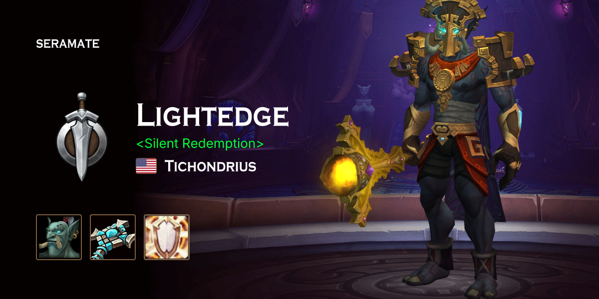 Lightedge @ Tichondrius (US) · Seramate · WoW PvP Leaderboards, Arena ...