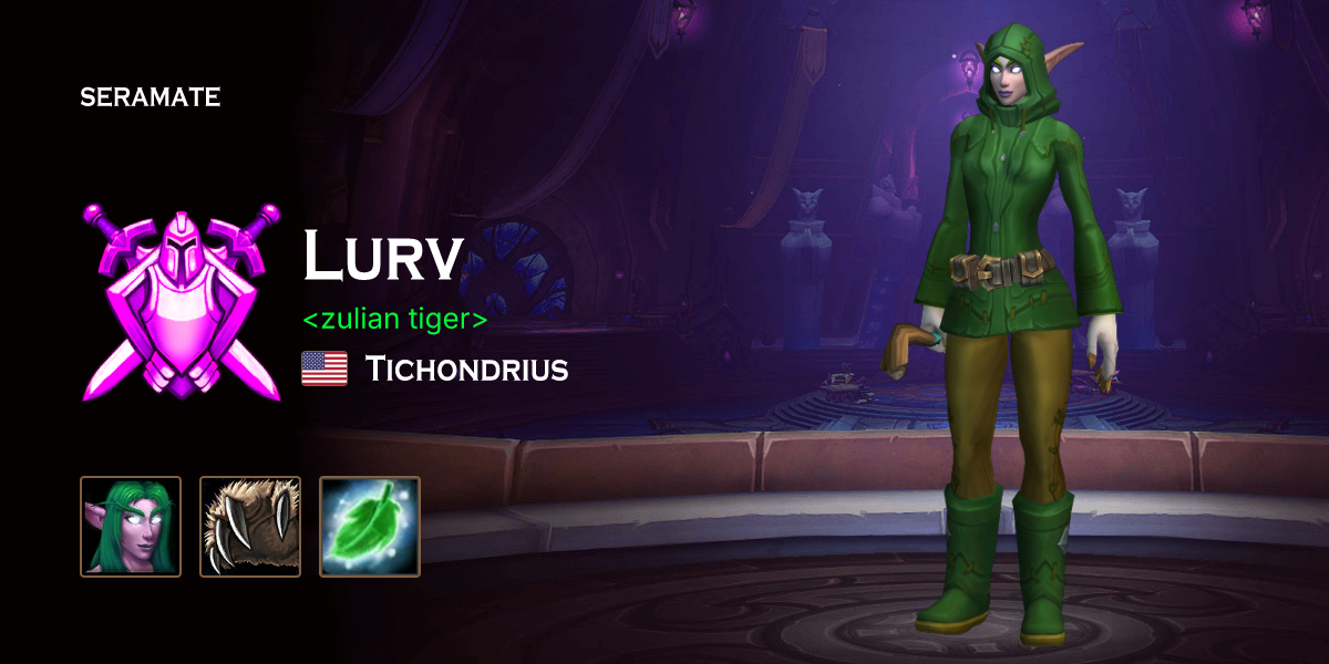 Lurv @ Tichondrius (US) · Seramate · WoW PvP Leaderboards, Arena ...