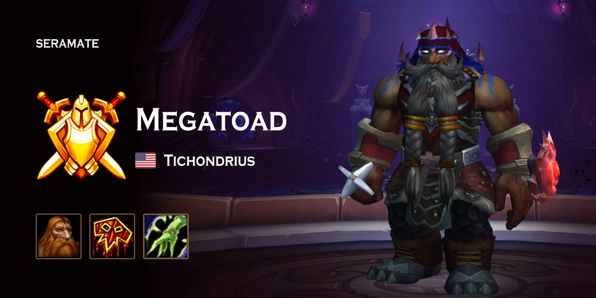 Megatoad @ Tichondrius (US) · Seramate · WoW PvP Leaderboards, Arena ...