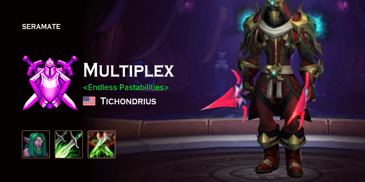 Multiplex @ Tichondrius (US) · Seramate · WoW PvP Leaderboards, Arena ...