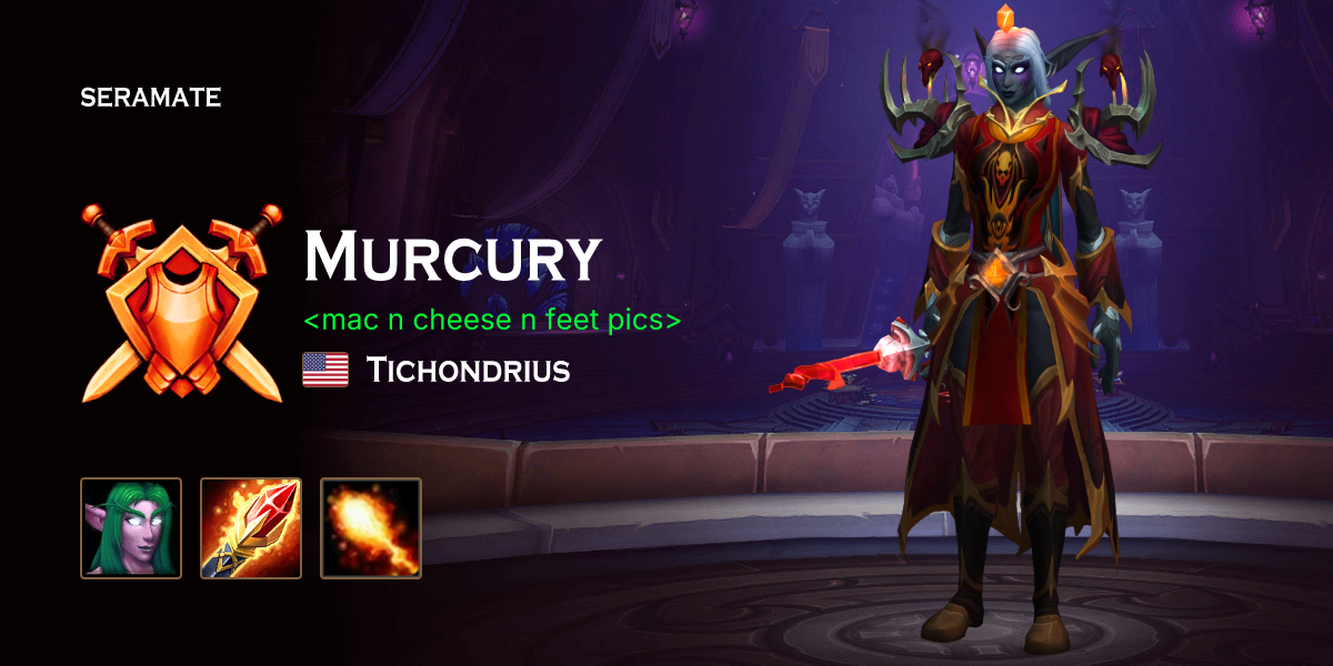 Murcury @ Tichondrius (US) · Seramate · WoW PvP Leaderboards, Arena ...