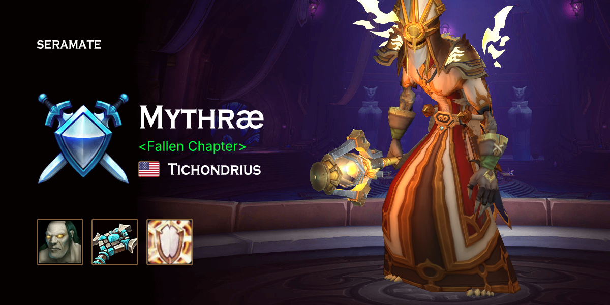 Mythræ @ Tichondrius (US) · Seramate · WoW PvP Leaderboards, Arena ...