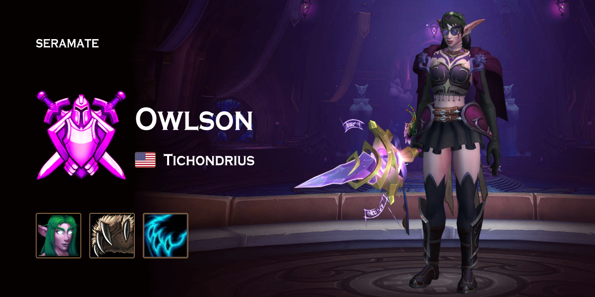 Owlson @ Tichondrius (US) · Seramate · WoW PvP Leaderboards, Arena ...