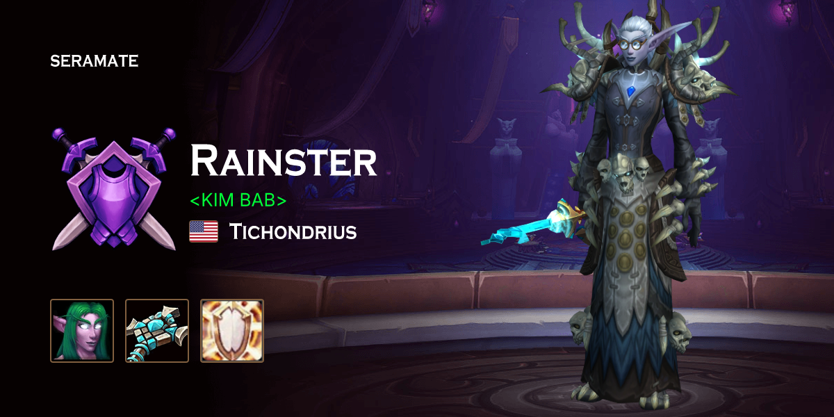 Rainster @ Tichondrius (US) · Seramate · WoW PvP Leaderboards, Arena ...