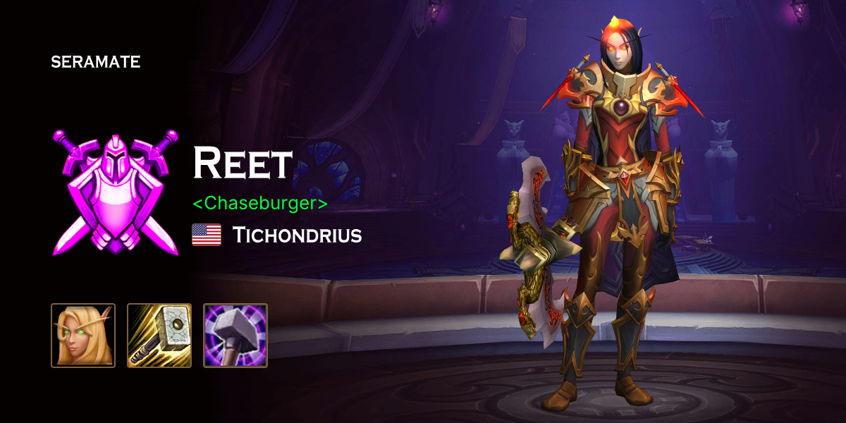 Reet @ Tichondrius (US) · Seramate · WoW PvP Leaderboards, Arena ...