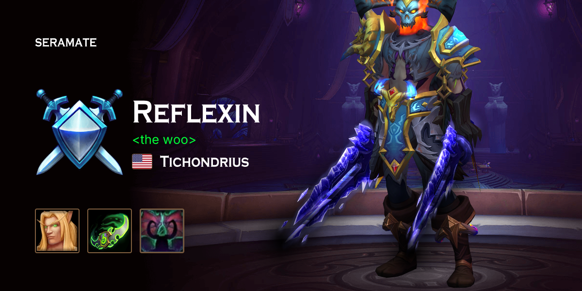 Reflexin @ Tichondrius (US) · Seramate · WoW PvP Leaderboards, Arena ...