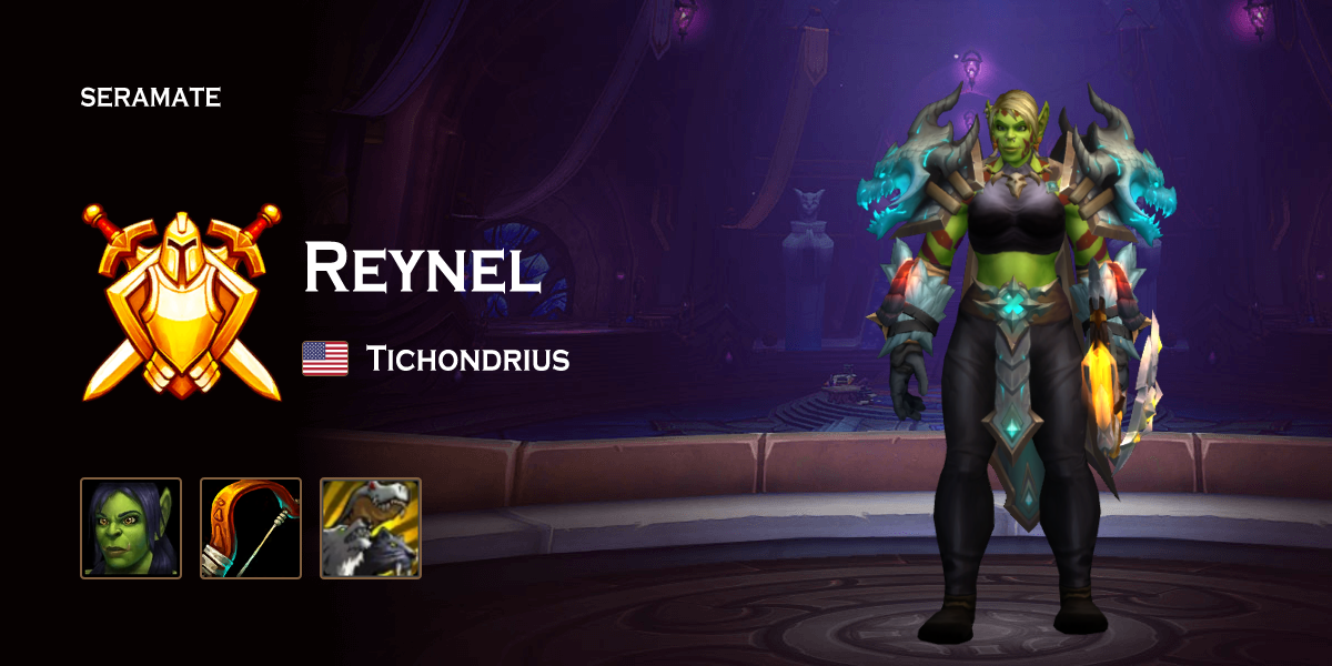 Reynel @ Tichondrius (US) · Seramate · WoW PvP Leaderboards, Arena ...