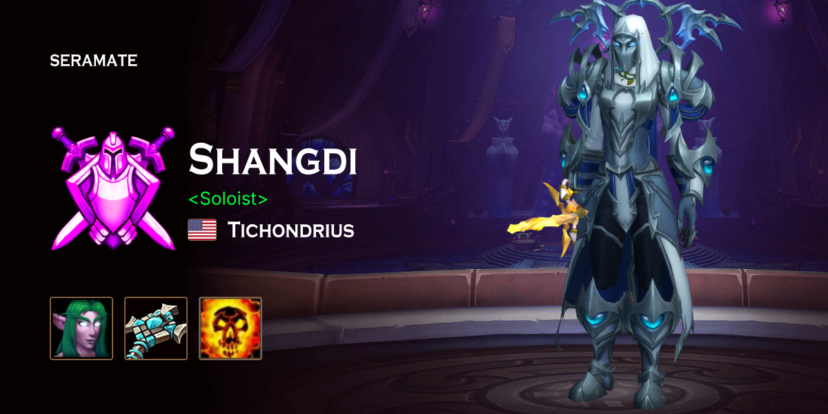 Shangdi @ Tichondrius (US) · Seramate · WoW PvP Leaderboards, Arena Activity, Character Profiles ...