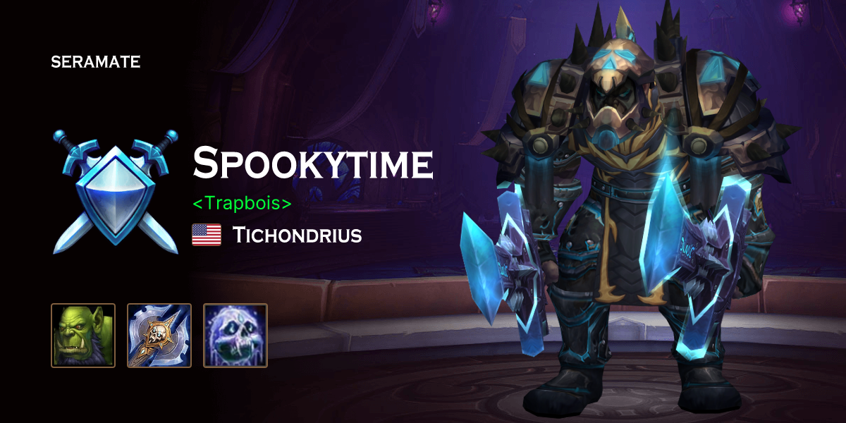 Spookytime @ Tichondrius (US) · Seramate · WoW PvP Leaderboards, Arena Activity, Character ...