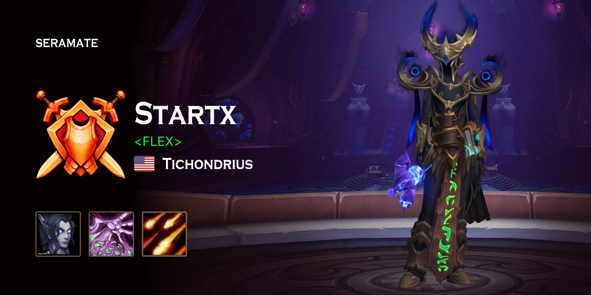 Startx @ Tichondrius (US) · Seramate · WoW PvP Leaderboards, Arena Activity, Character Profiles ...