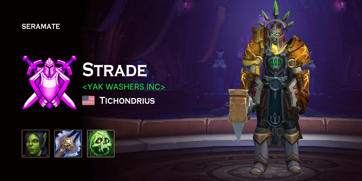 Strade @ Tichondrius (US) · Seramate · WoW PvP Leaderboards, Arena ...