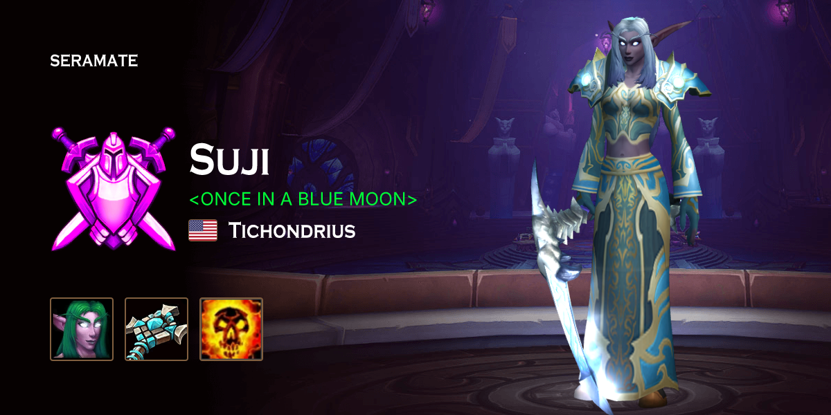Suji @ Tichondrius (US) · Seramate · WoW PvP Leaderboards, Arena ...