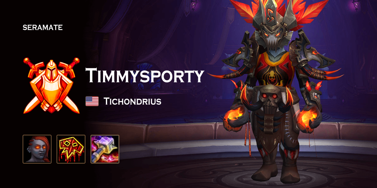 Timmysporty @ Tichondrius (US) · Seramate · WoW PvP Leaderboards, Arena ...