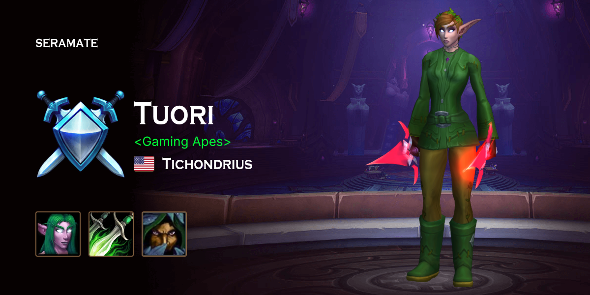 Tuori @ Tichondrius (US) · Seramate · WoW PvP Leaderboards, Arena ...