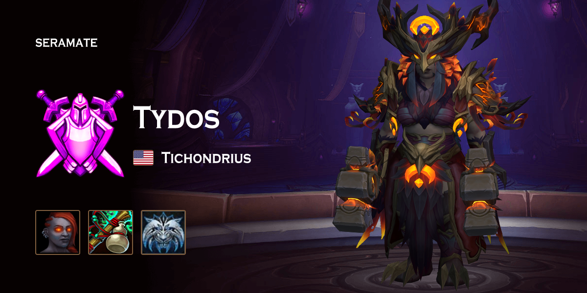 Tydos @ Tichondrius (US) · Seramate · WoW PvP Leaderboards, Arena ...