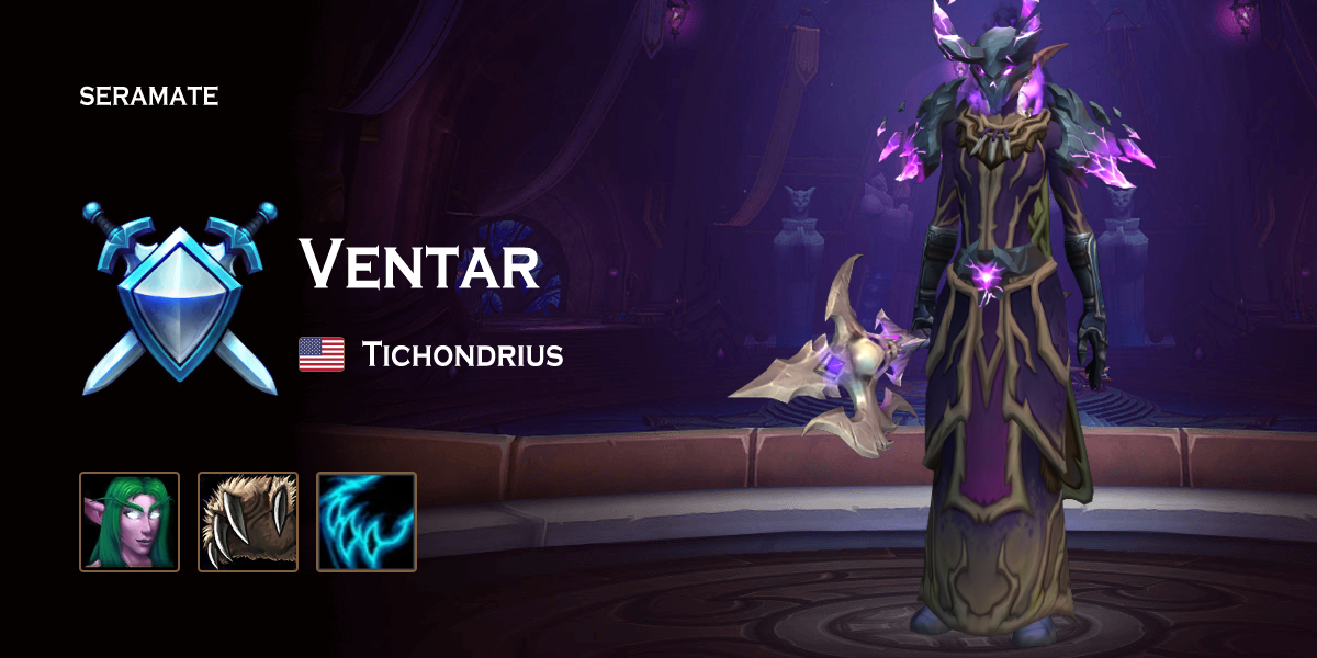 Ventar @ Tichondrius (US) · Seramate · WoW PvP Leaderboards, Arena ...