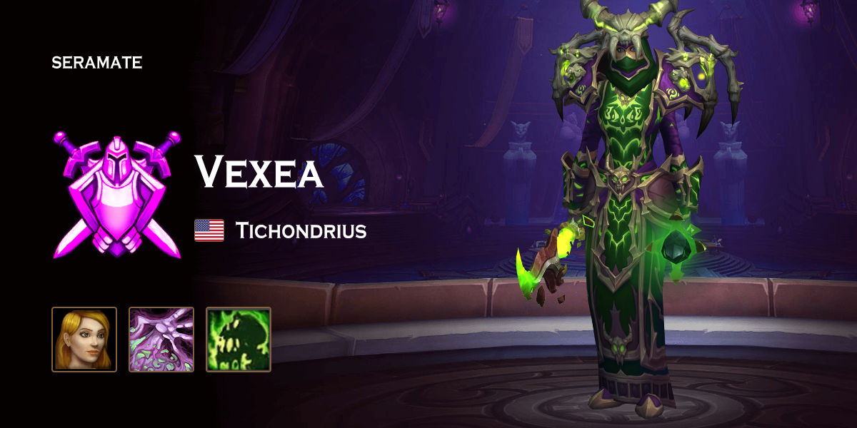 Vexea @ Tichondrius (US) · Seramate · WoW PvP Leaderboards, Arena ...